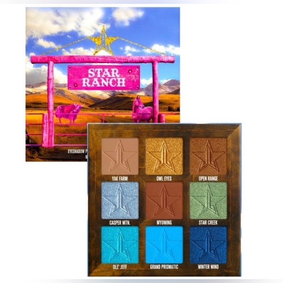 Jeffree Star | Makeup | New Jeffree Star Eyeshadow Pallet Star Ranch ...